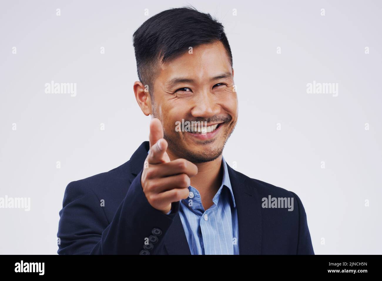 Youve got a great point over there. Portrait of a handsome young man ...