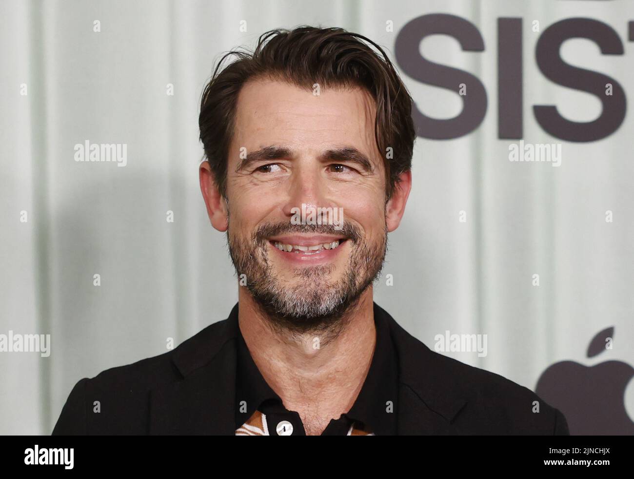 New York, United States. 10th Aug, 2022. Claes Bang arrives on the red ...