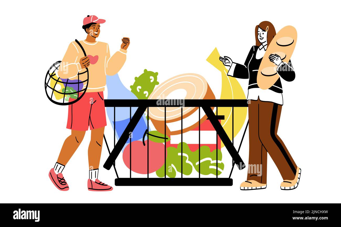 Charity fundraising cartoon Cut Out Stock Images & Pictures - Alamy