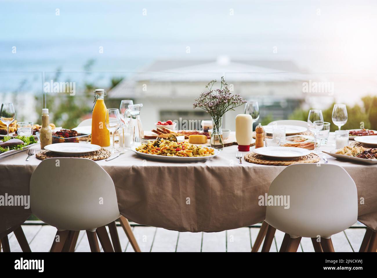 Only bring an empty stomach, well handle the rest. a beautiful table ...