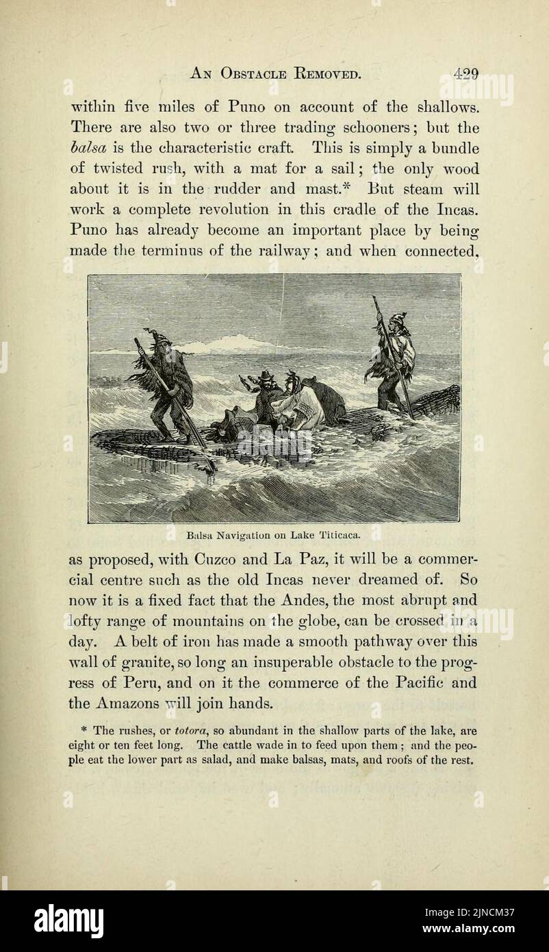The Andes and the Amazon (Page 429 Stock Photo - Alamy