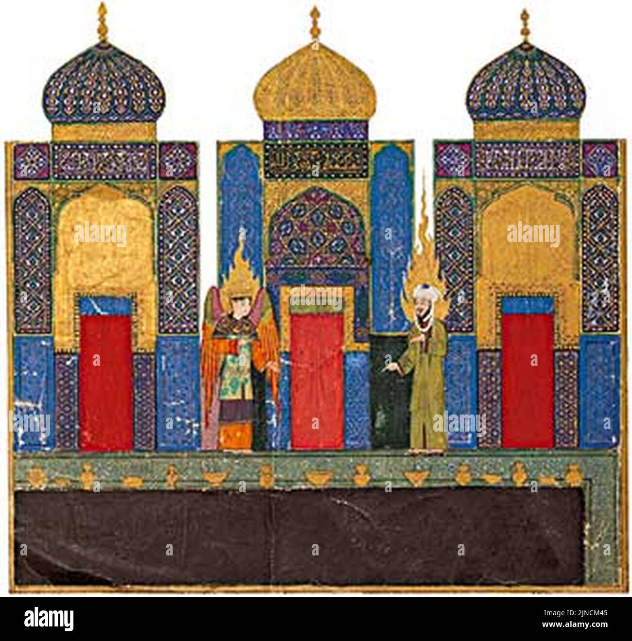 The Angel Gabriel and Muhammad Stock Photo - Alamy