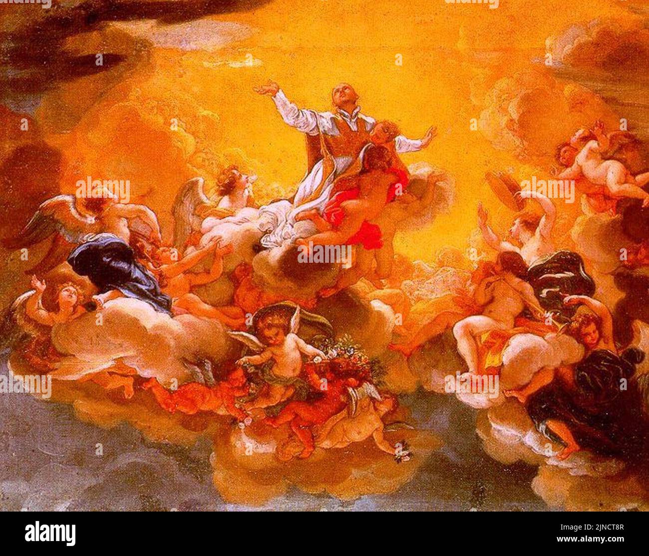 The Apotheosis of St. Ignatius Stock Photo - Alamy