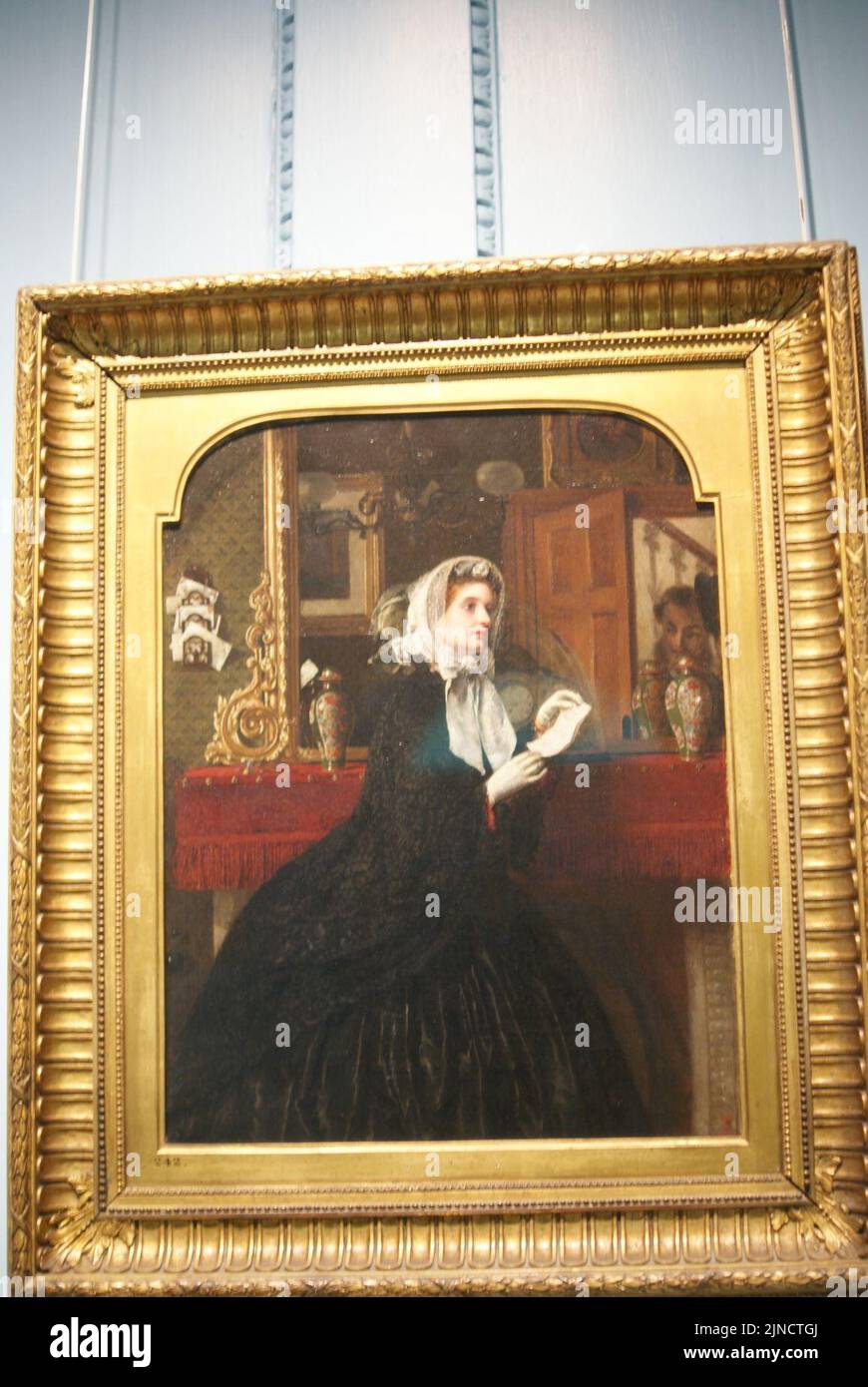 The Appointment by Rebecca Solomon Stock Photo - Alamy