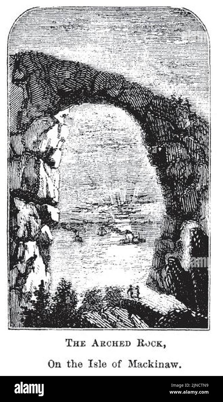 The Arched Rock Stock Photo - Alamy