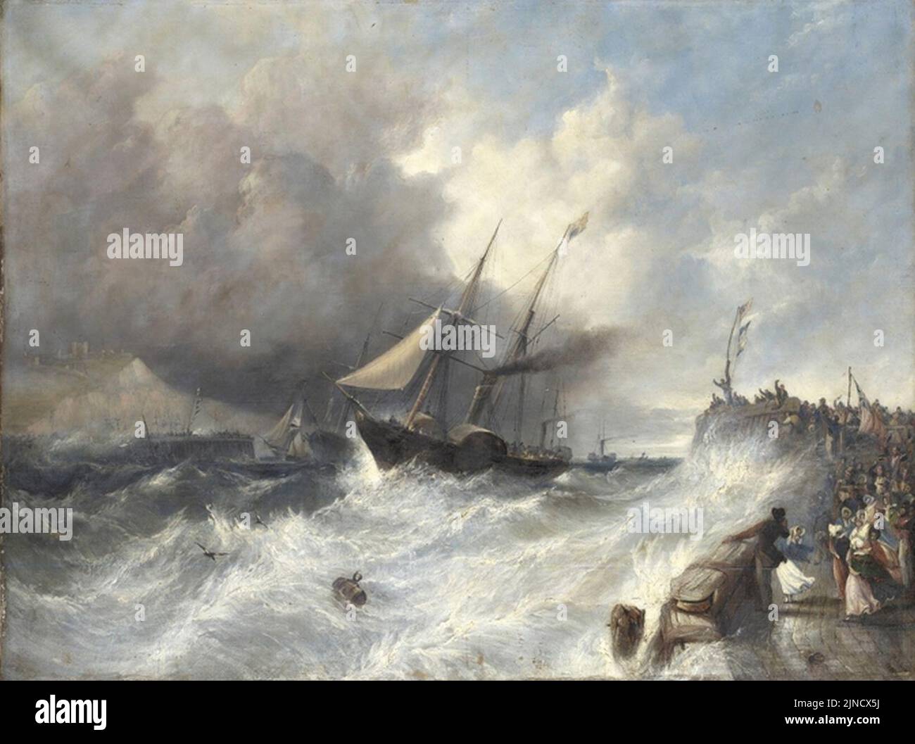 The Arrival of Prince Albert, 6 February 1840, by William Adolphus ...