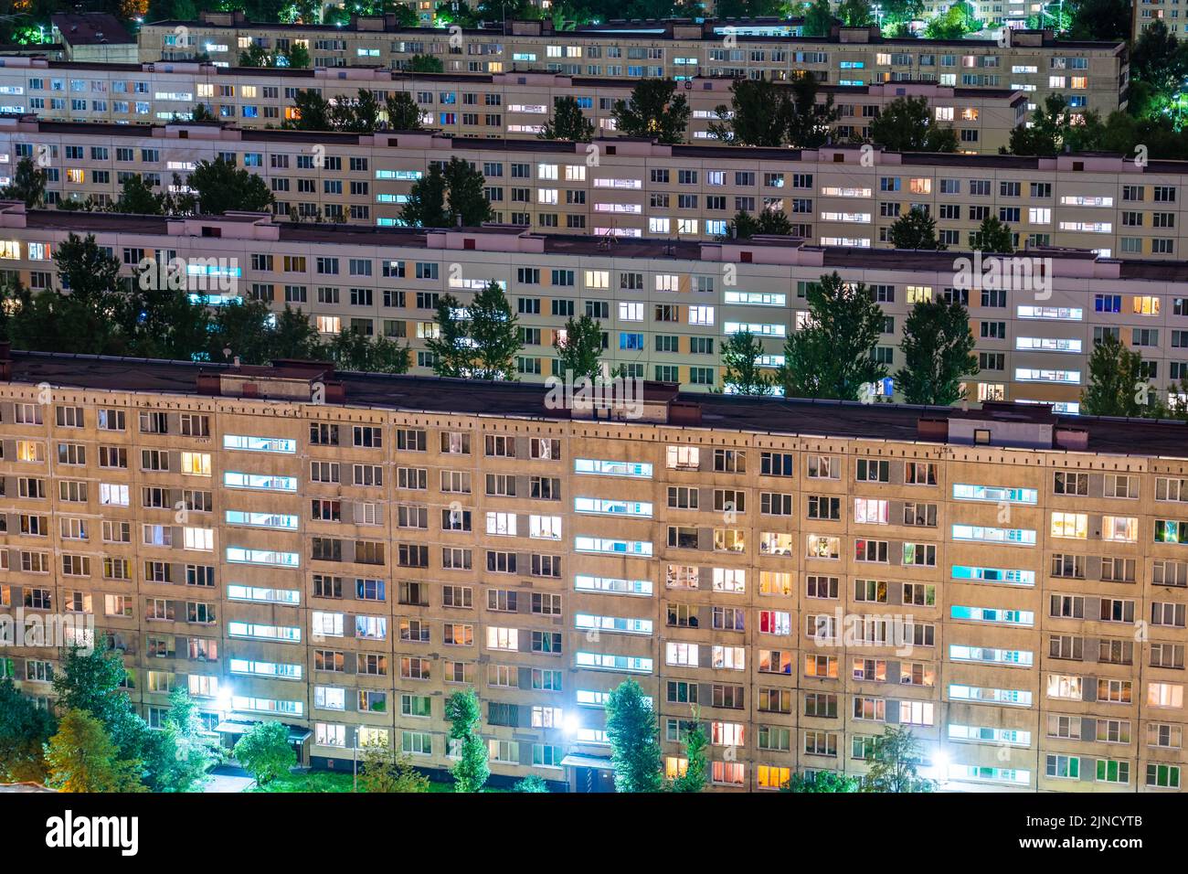 Apartments apartment block moscow hi-res stock photography and images ...