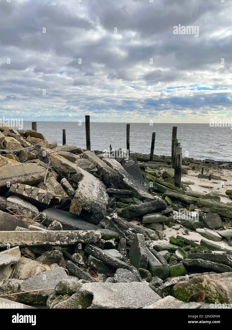 Damage concrete from hurricane hi-res stock photography and images - Alamy