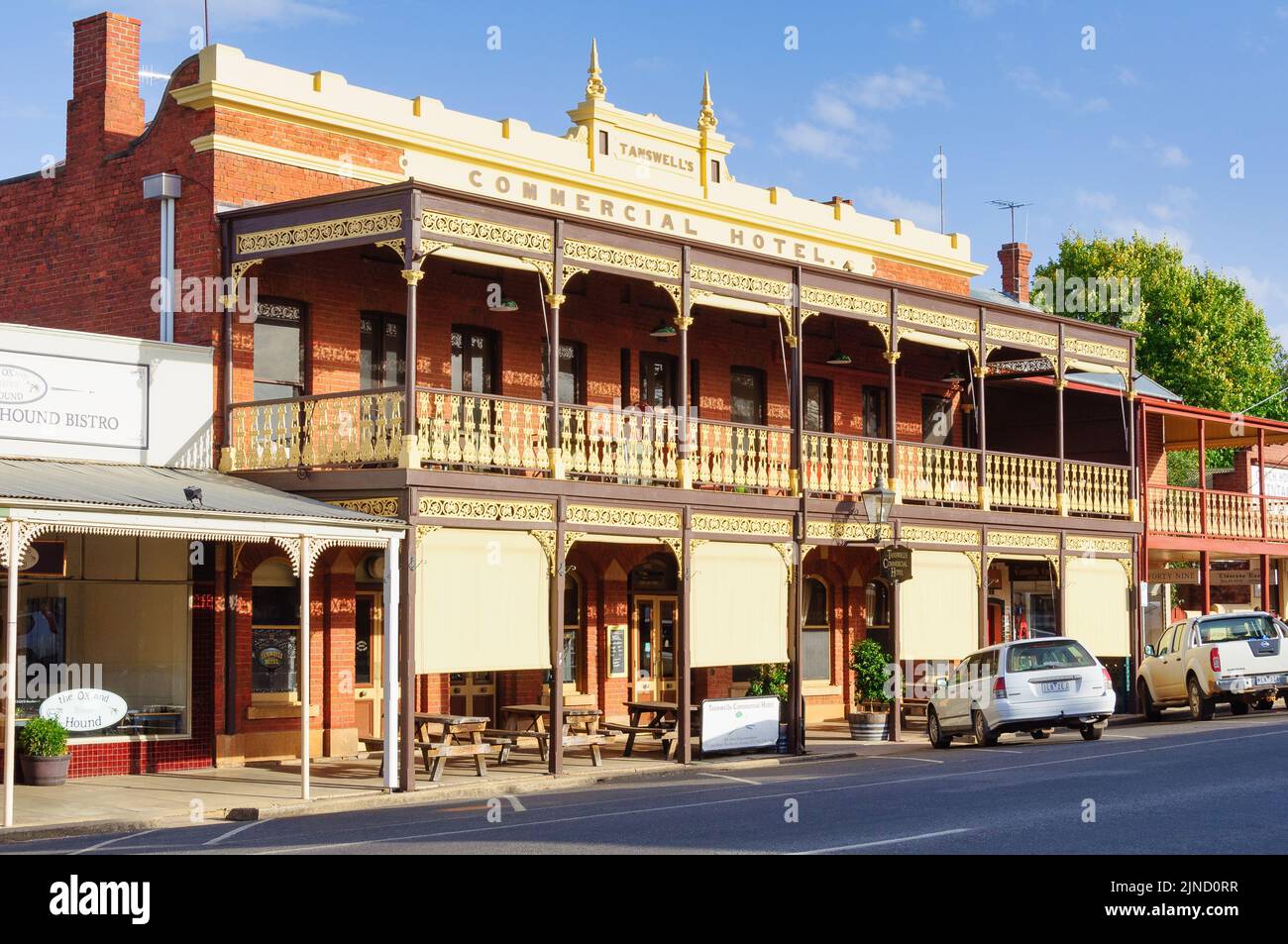 Tanswell's Commercial Hotel is a prominent local landmark, a notable ...