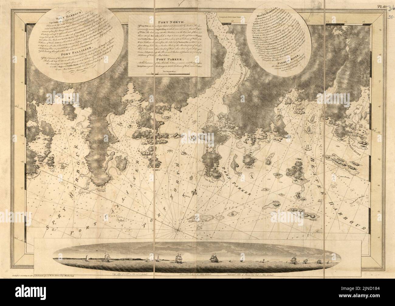 The Atlantic Neptune Stock Photo - Alamy
