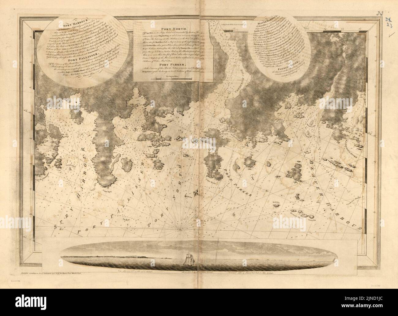 The Atlantic Neptune Stock Photo - Alamy