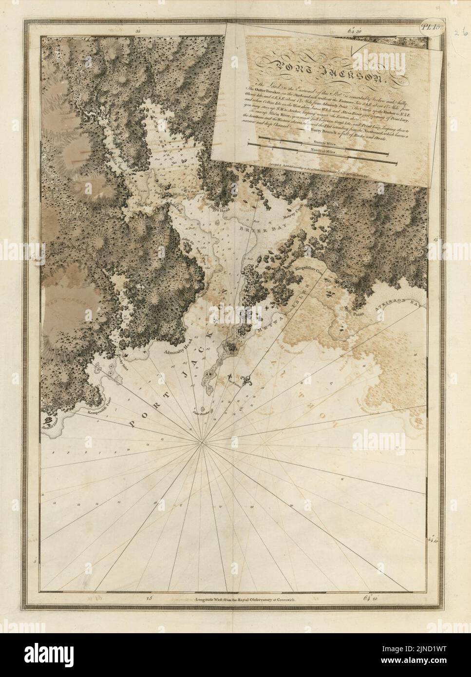 The Atlantic Neptune Stock Photo - Alamy