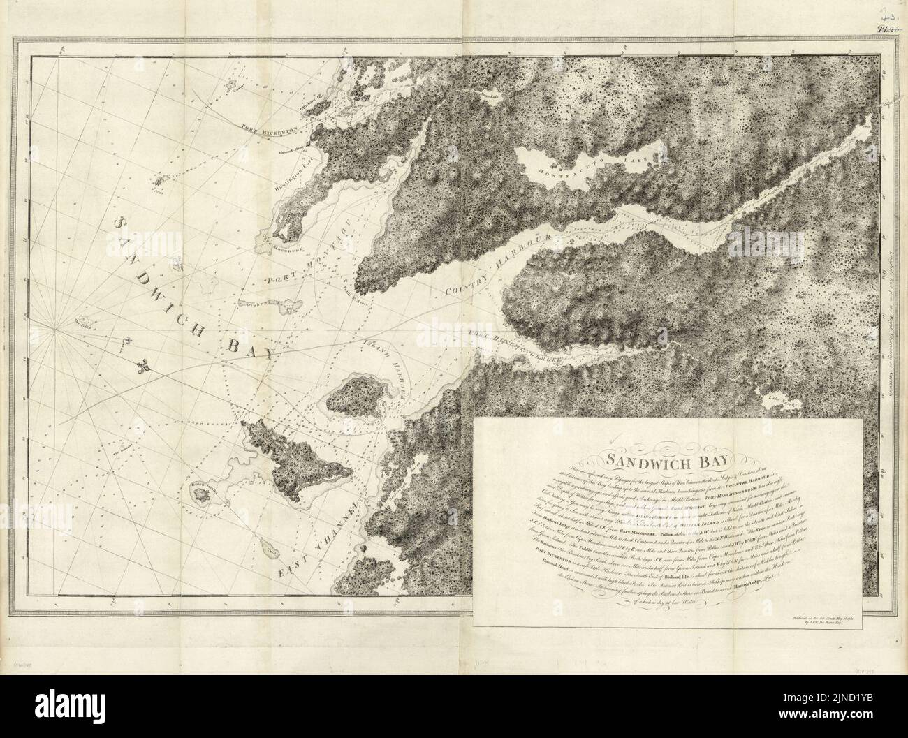 The Atlantic Neptune Stock Photo - Alamy