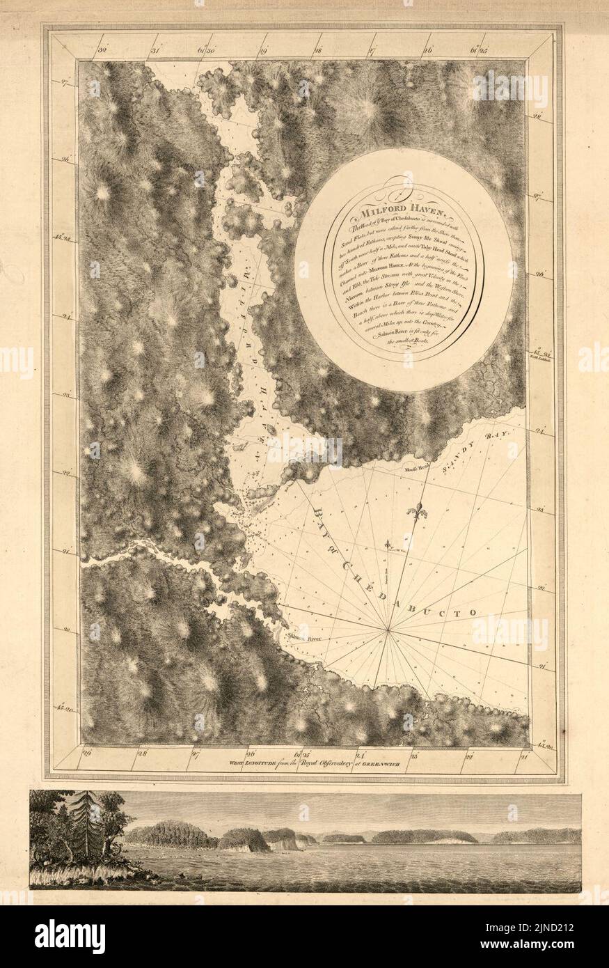 The Atlantic Neptune Stock Photo - Alamy