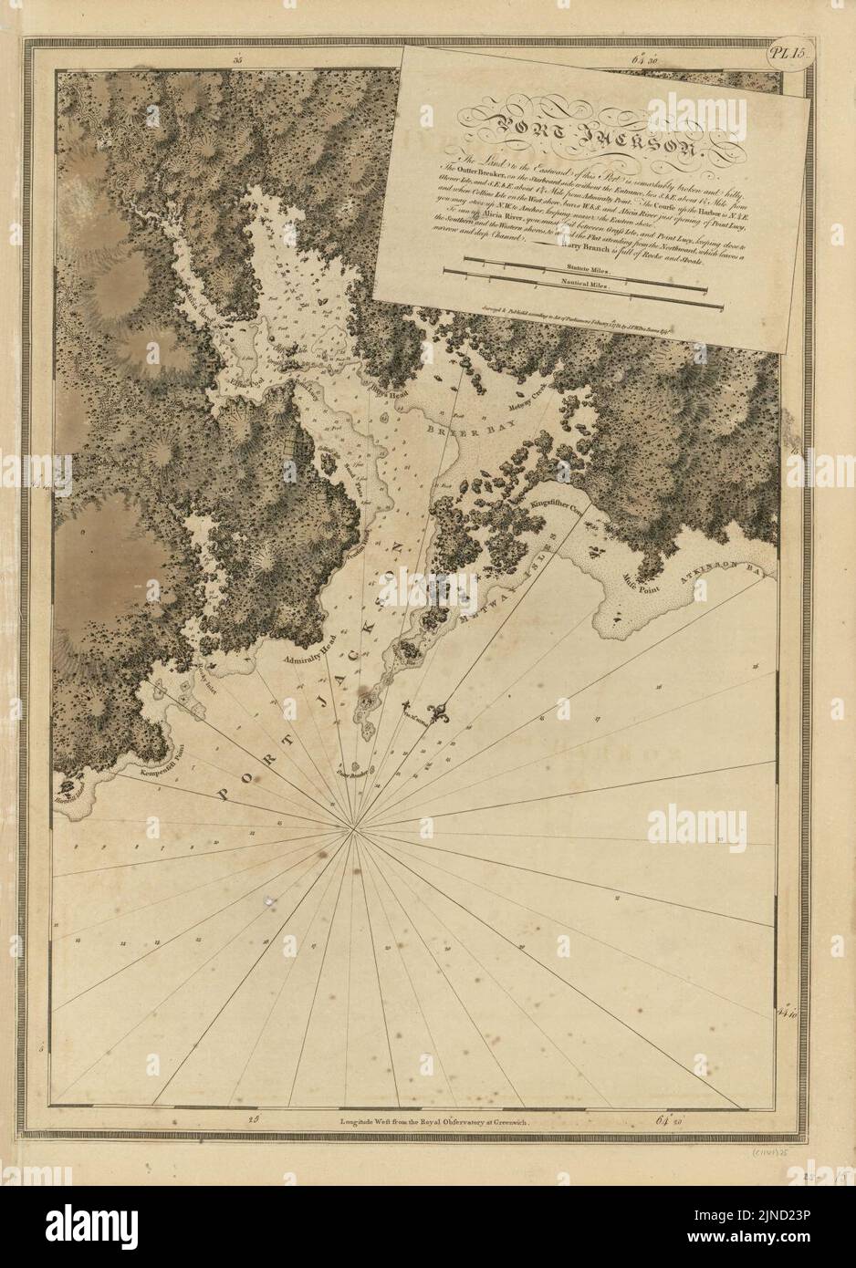 The Atlantic Neptune Stock Photo - Alamy