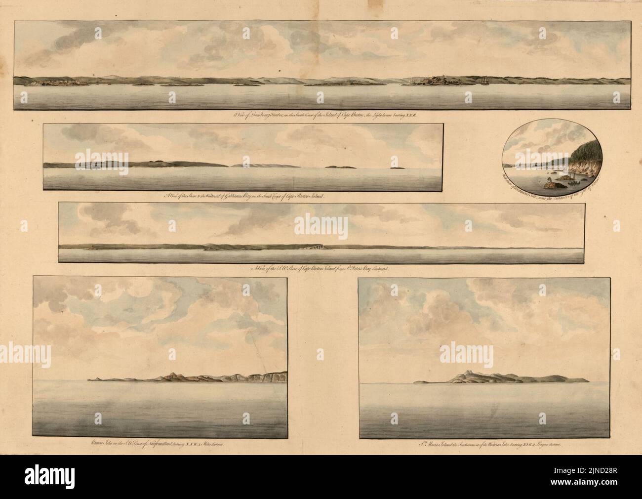 The Atlantic Neptune Stock Photo - Alamy