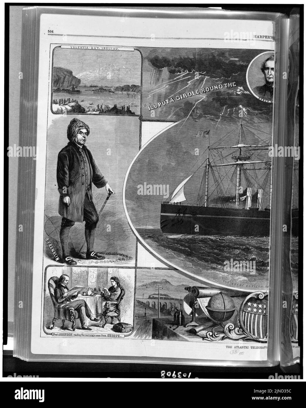 Atlantic telegraph Cut Out Stock Images & Pictures - Alamy