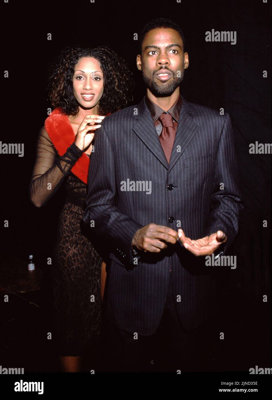 Chris Rock attending a Hollywood event, 1998 Credit: Ron Wolfson ...