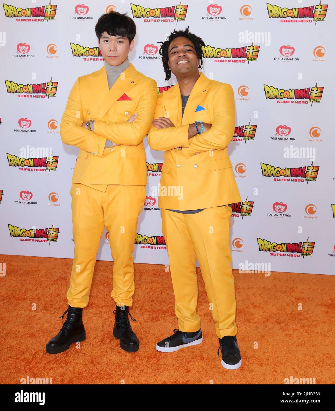 Los Angeles, USA. 10th Aug, 2022. Aleks Le, Zeno Robinson arrives at ...