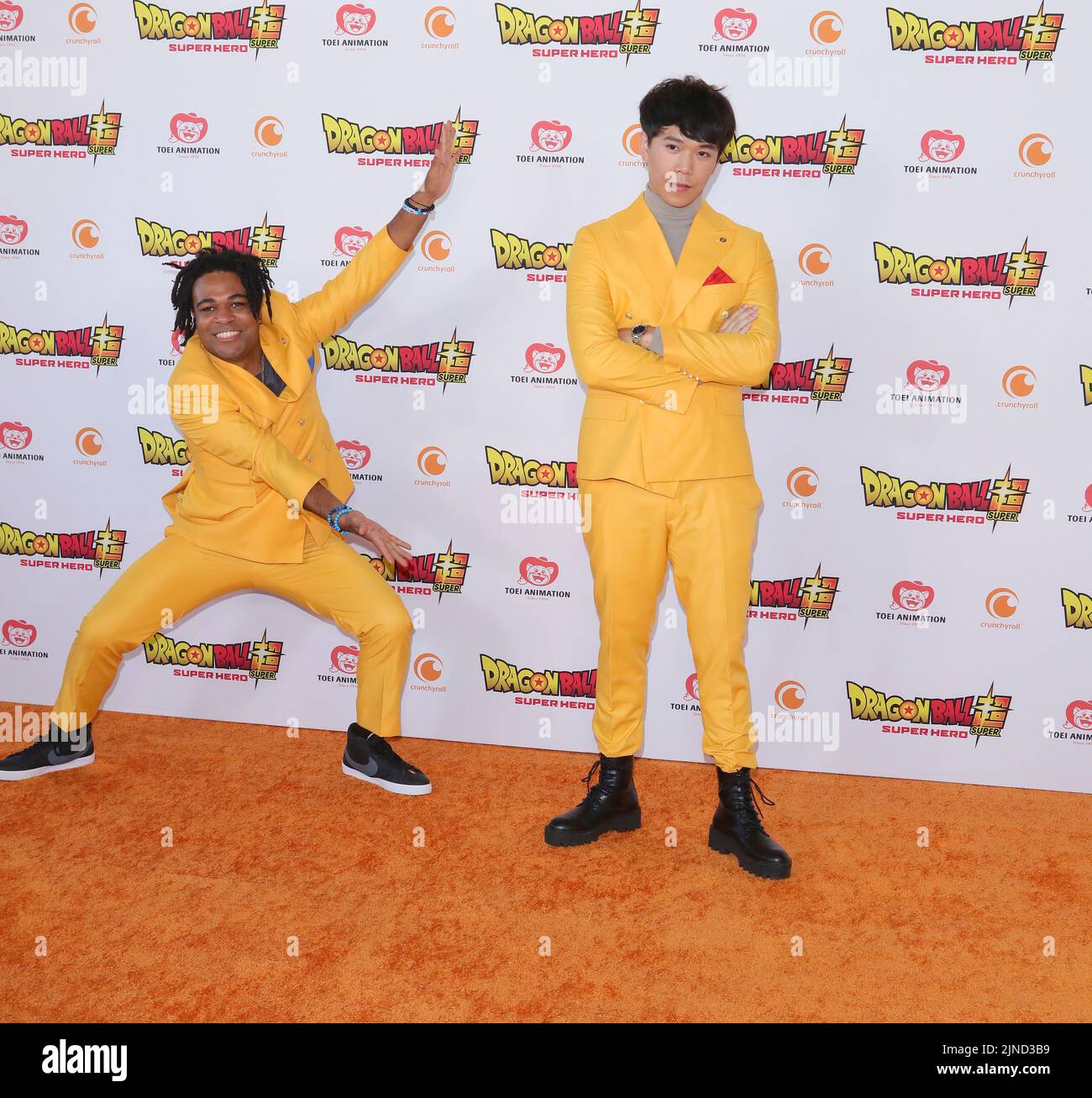 Los Angeles, USA. 10th Aug, 2022. Aleks Le, Zeno Robinson arrives at ...