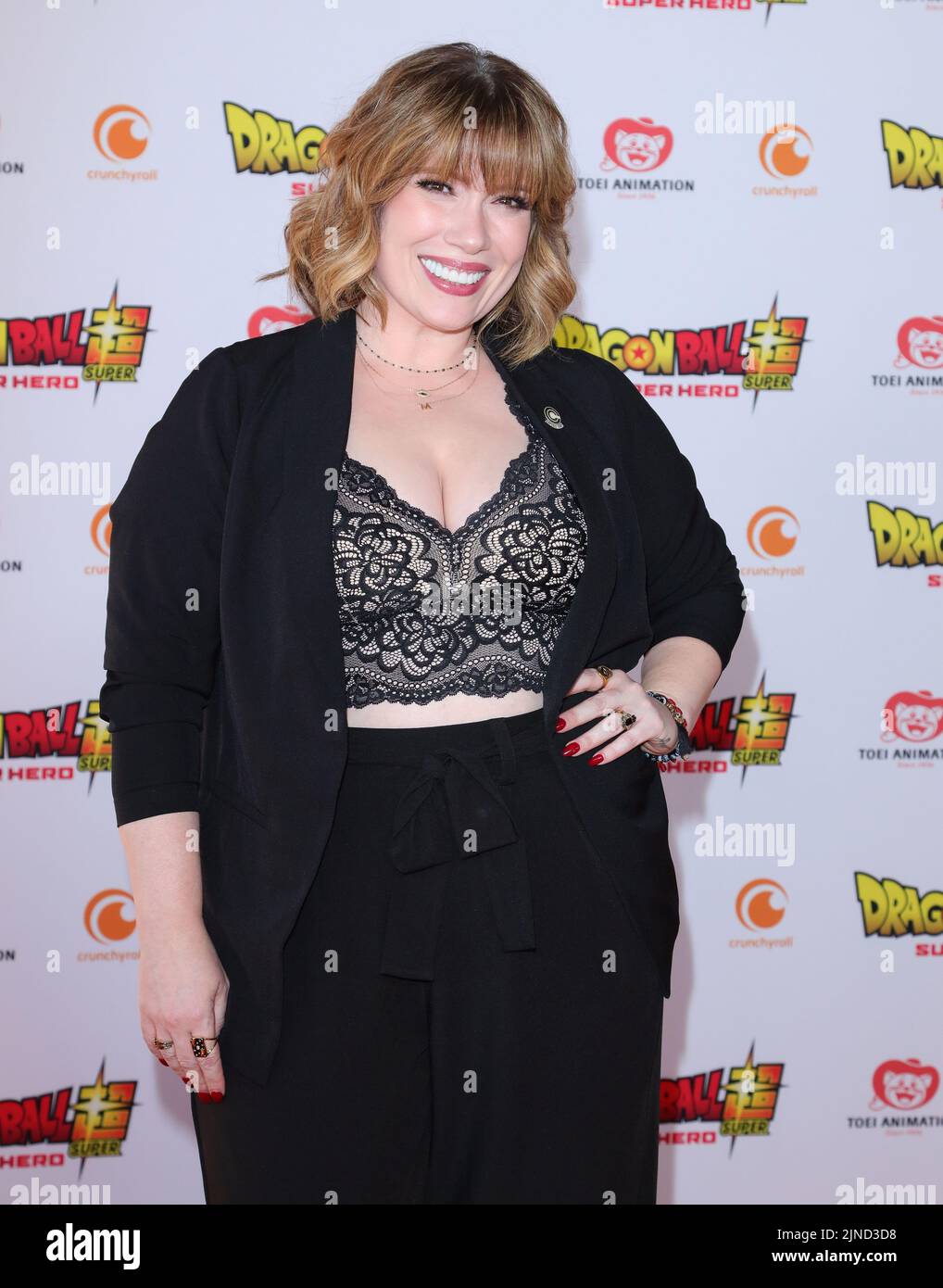 Los Angeles, USA. 10th Aug, 2022. Monica Rial arrives at The North American red carpet premiere ...