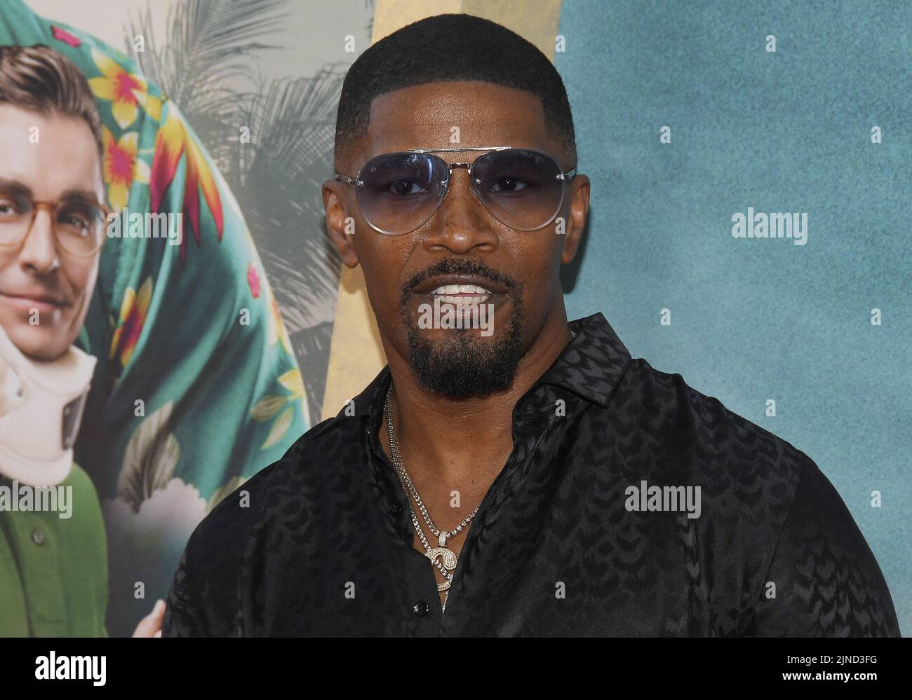 Jamie Foxx arrives at the Netflix's DAY SHIFT World Premiere held at ...