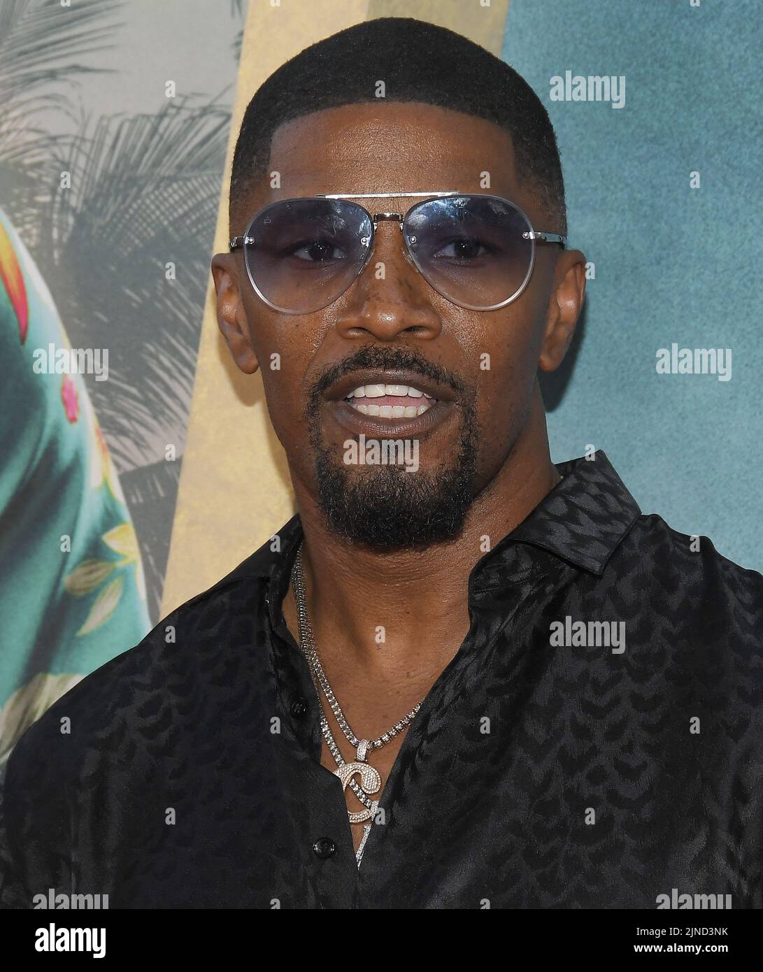 Jamie Foxx arrives at the Netflix's DAY SHIFT World Premiere held at ...