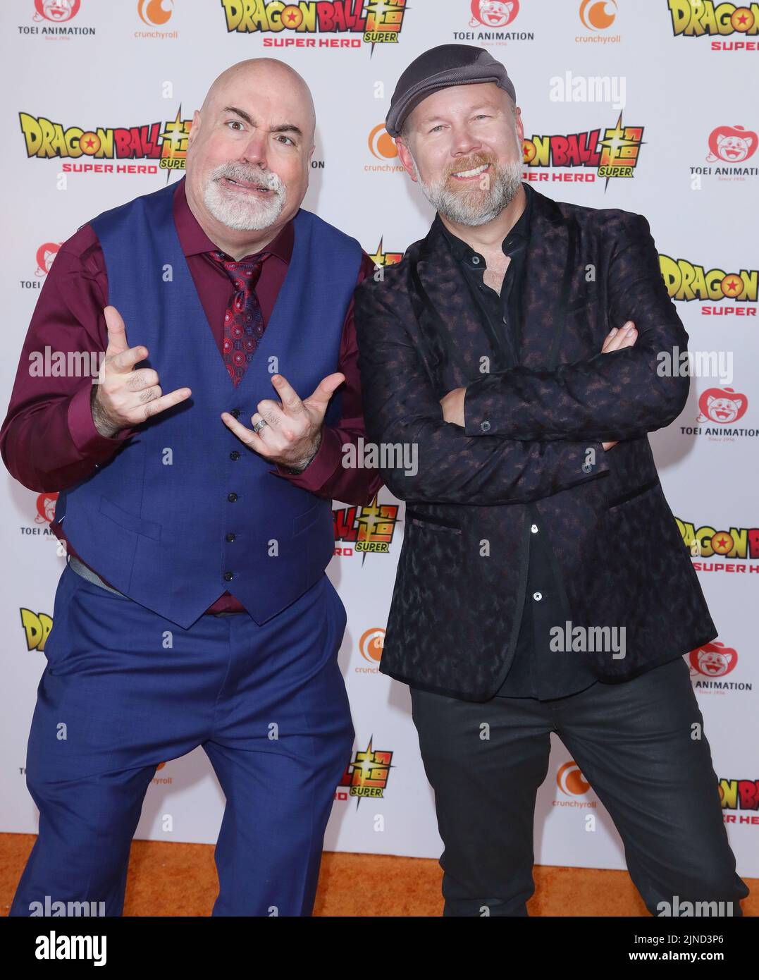 Los Angeles, USA. 10th Aug, 2022. Kyle Hebert, Chris Sabat arrives at ...