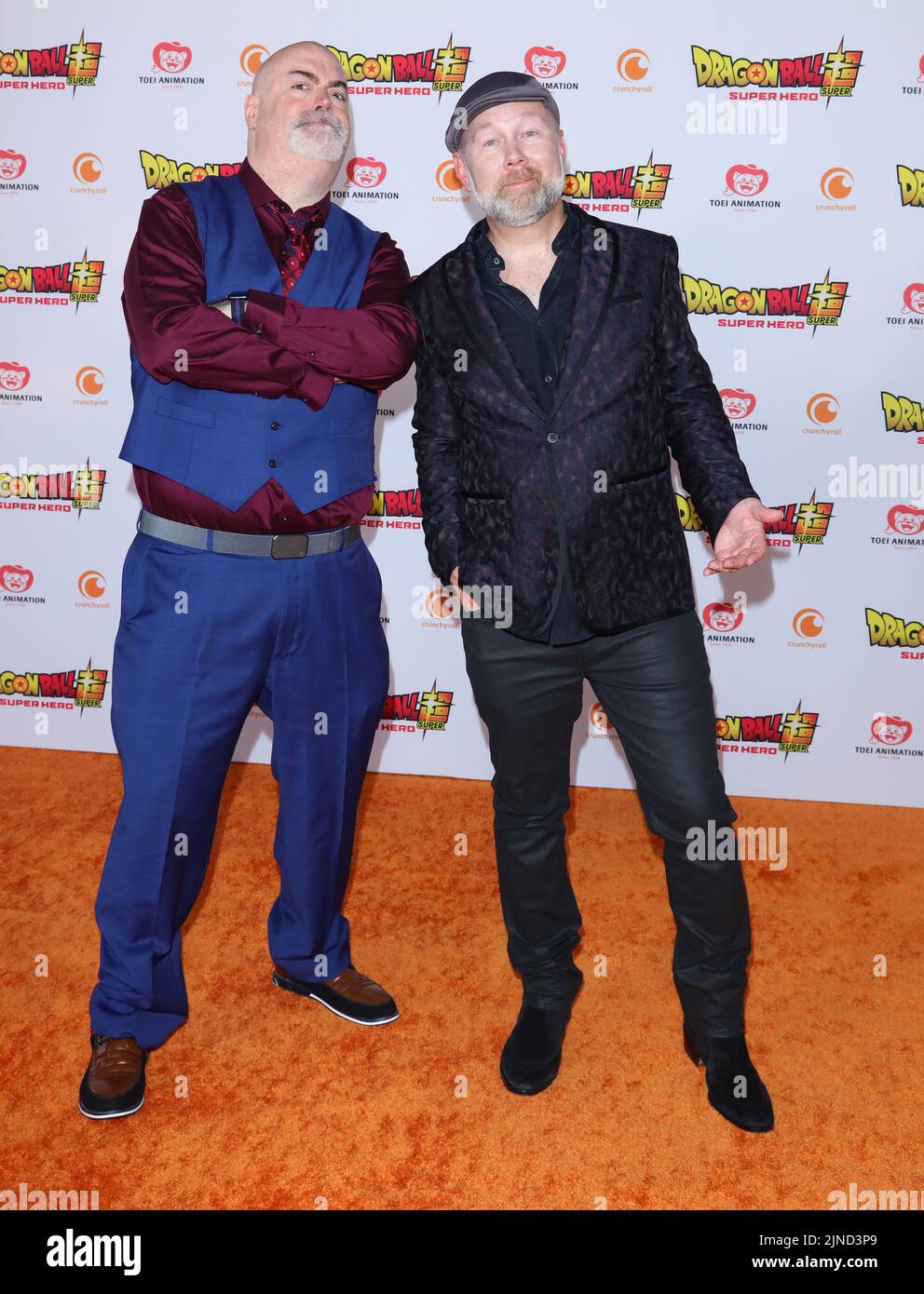 Los Angeles, USA. 10th Aug, 2022. Kyle Hebert, Chris Sabat arrives at The North American red ...