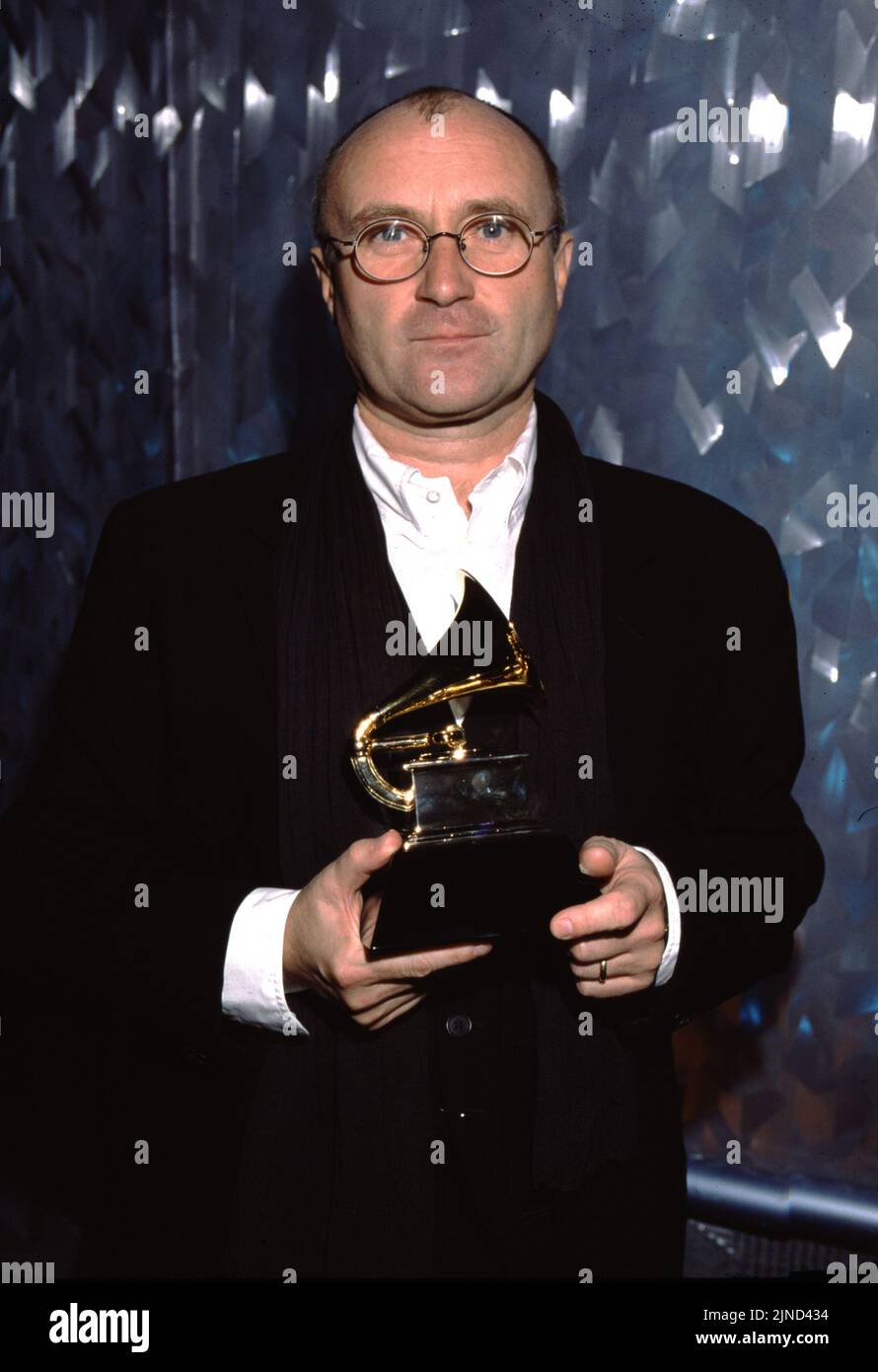 Phil Collins at the Grammy’s, 2000 Credit: Ron Wolfson / MediaPunch ...