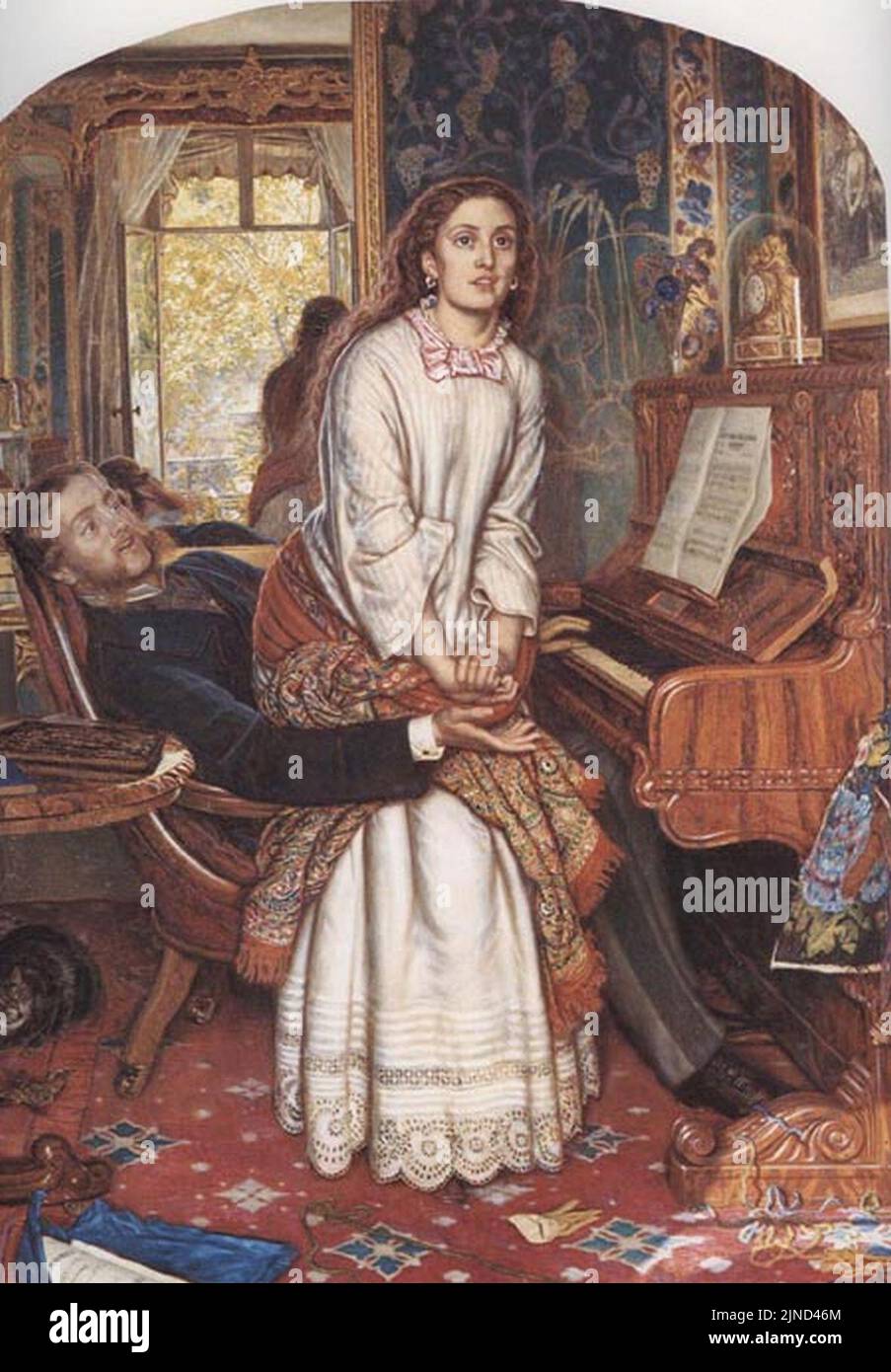 William holman hunt awakening hi-res stock photography and images - Alamy