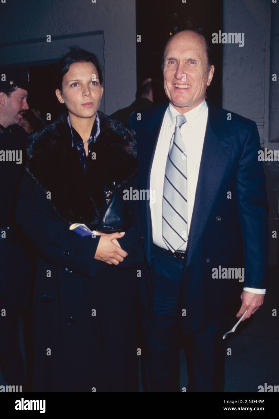 Robert Duvall and Luciana Pedraza attend the opening night of "The ...