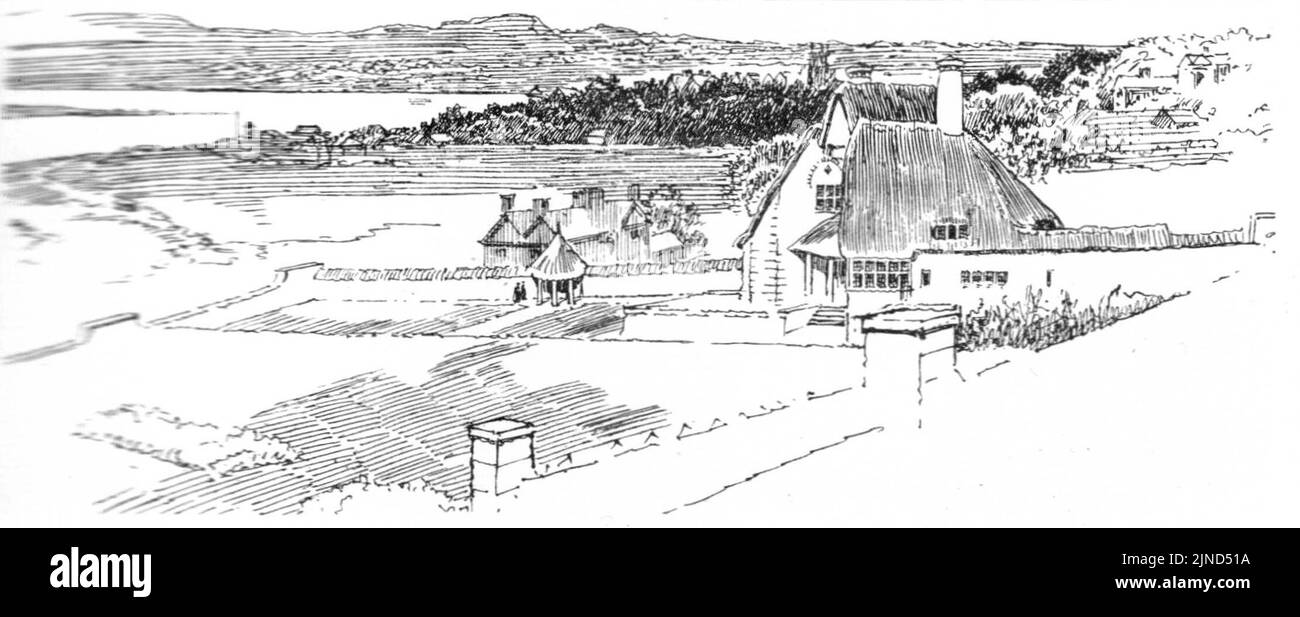 The Barn, Exmouth, fig 9 (Modern Homes, 1909 Stock Photo - Alamy