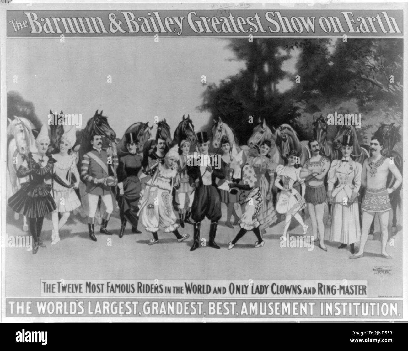 The Barnum & Bailey Greatest Show on Earth. The twelve most famous ...
