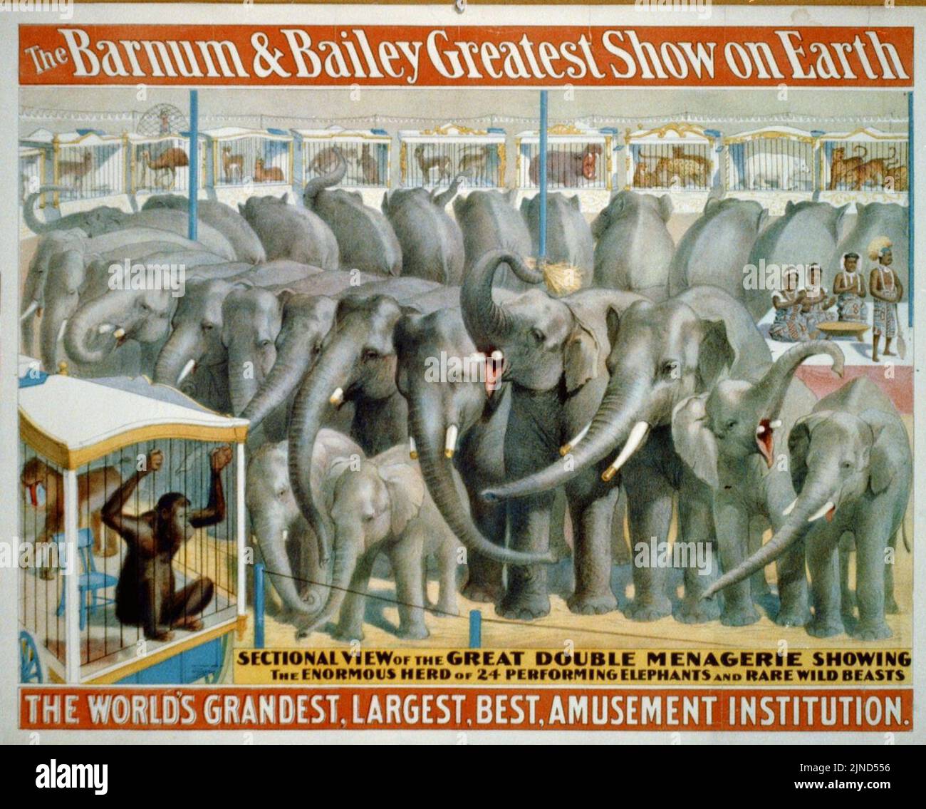 The Barnum and Bailey greatest show on earth-The world's grandest ...