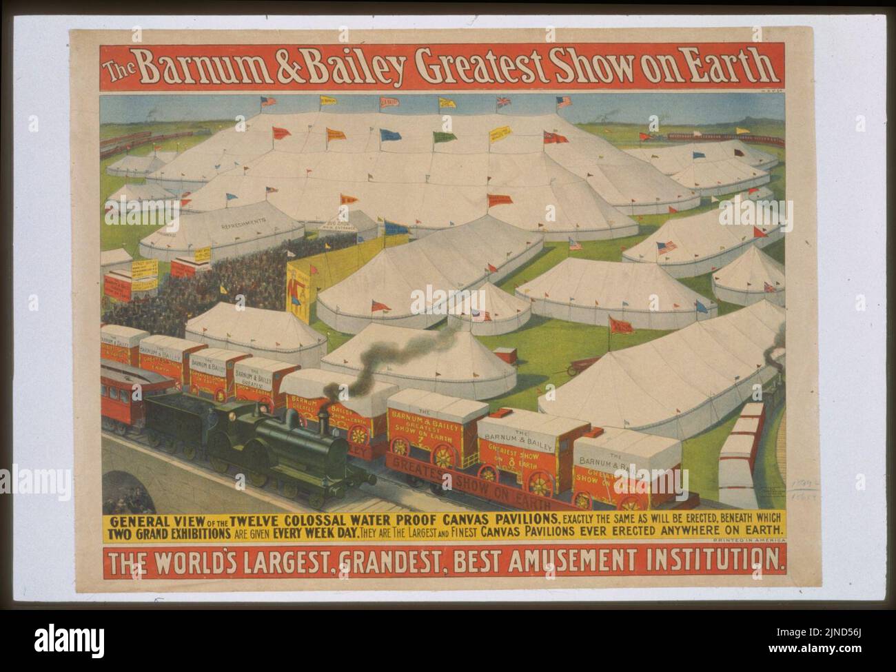 The Barnum & Bailey greatest show on Earth, the world's largest ...