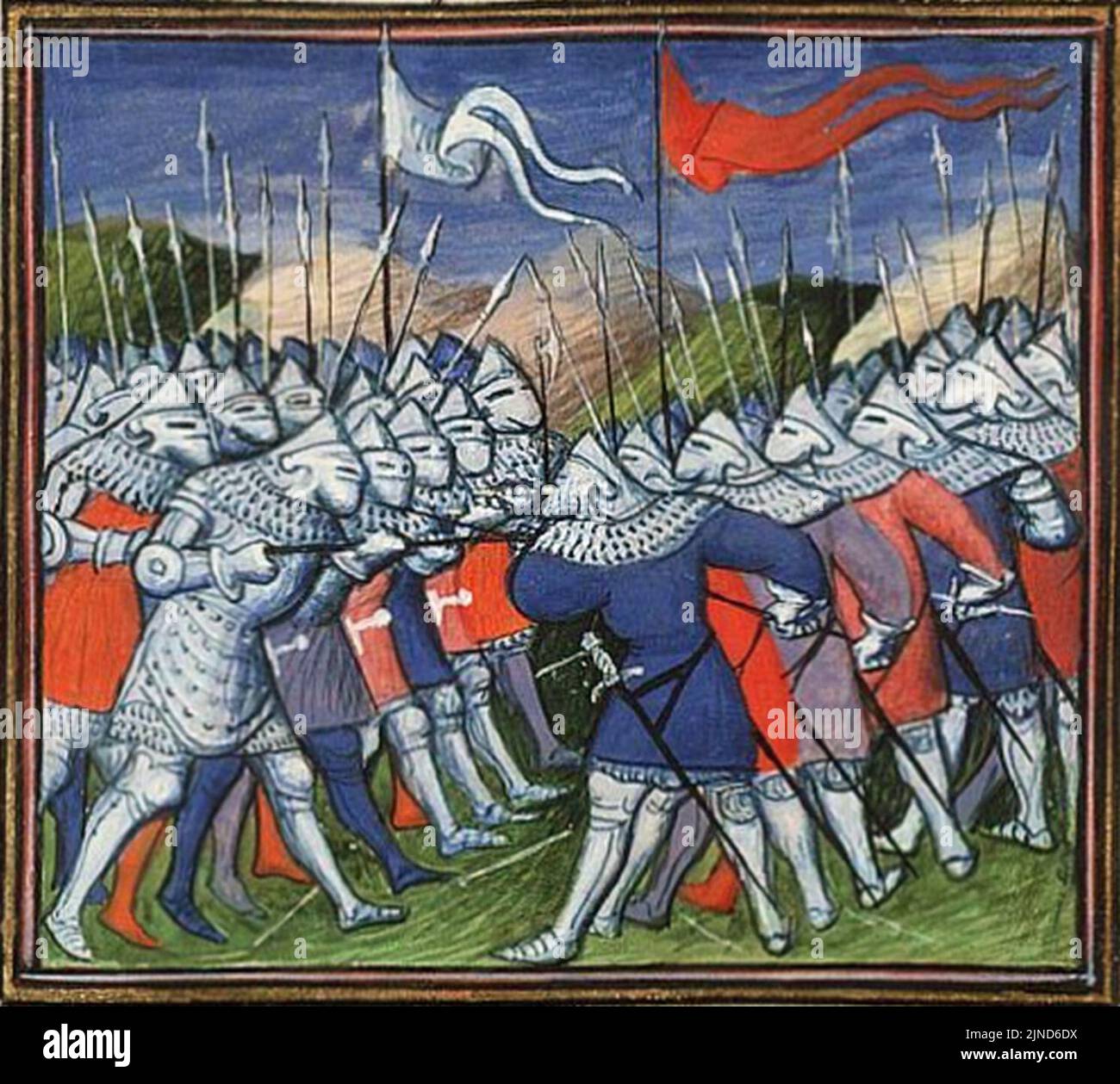 The battle of Navaret Stock Photo - Alamy