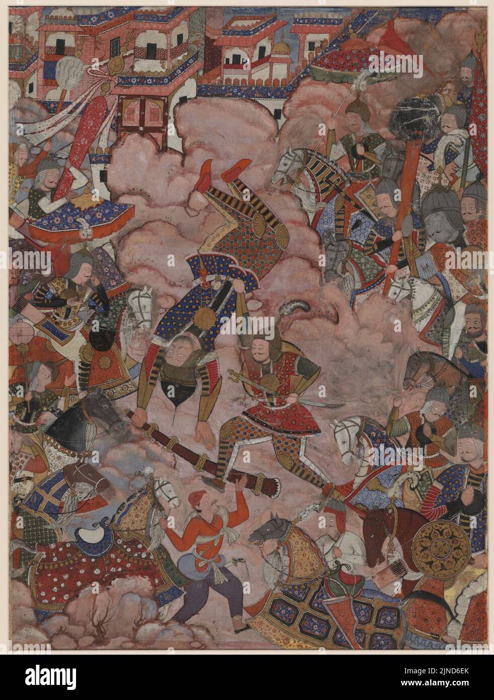 The battle of Mazandaran Stock Photo - Alamy