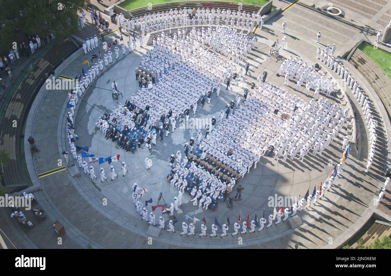 The Battle of Midway is commemorated at the Navy Memorial. (8951447054 ...