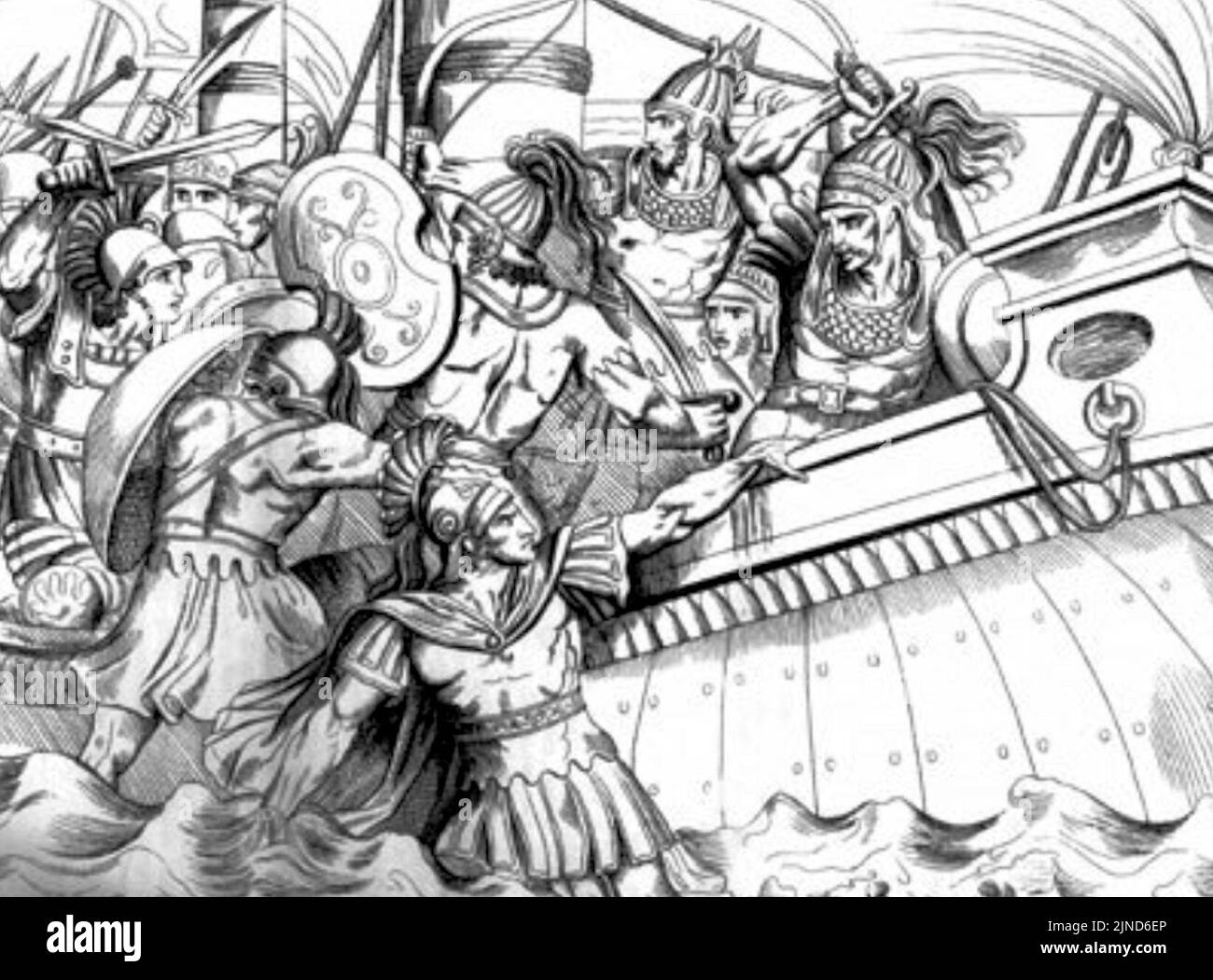 The Battle of Marathon Stock Photo - Alamy