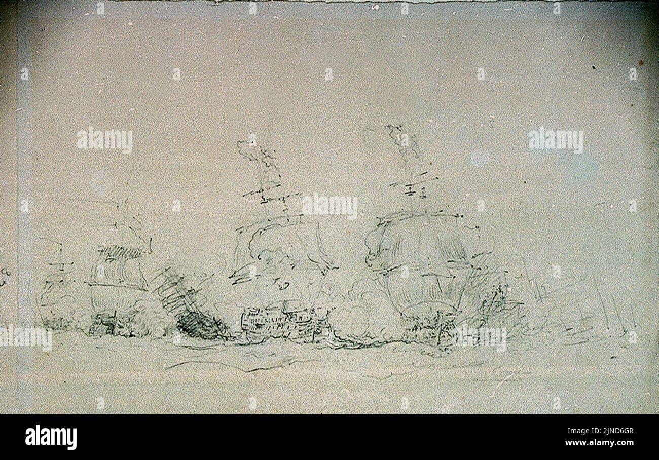 The Battle of Quiberon Bay, 20 November 1759 Stock Photo - Alamy