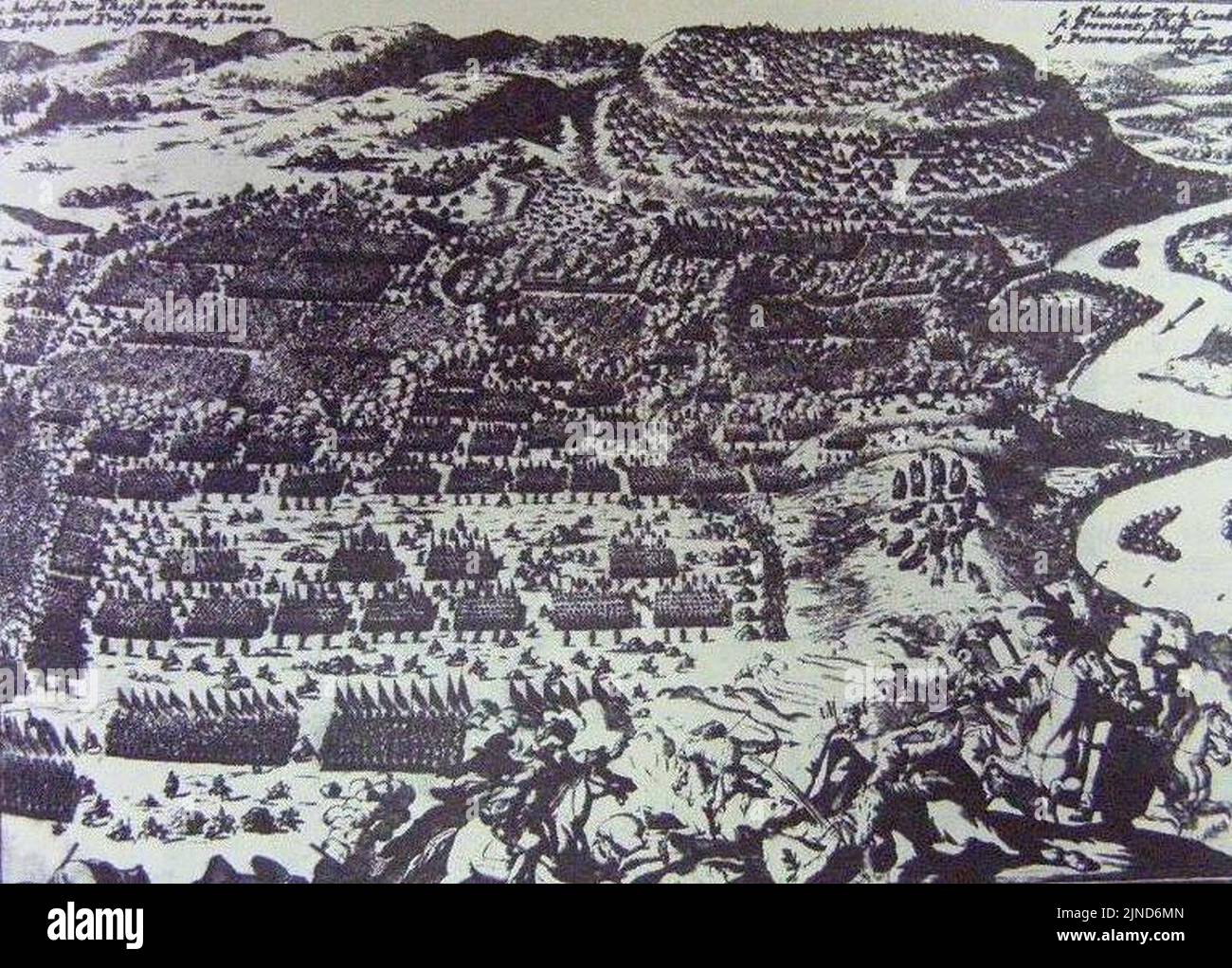 The Battle of Slankamen (1691 Stock Photo - Alamy