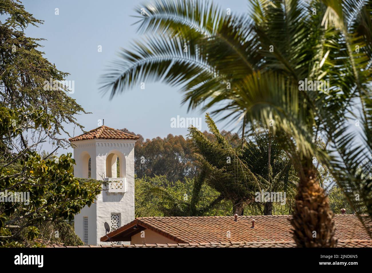 Daytime view of the historic block of downtown Montecito, California ... Daytime view of the historic block of downtown Montecito, California ...
