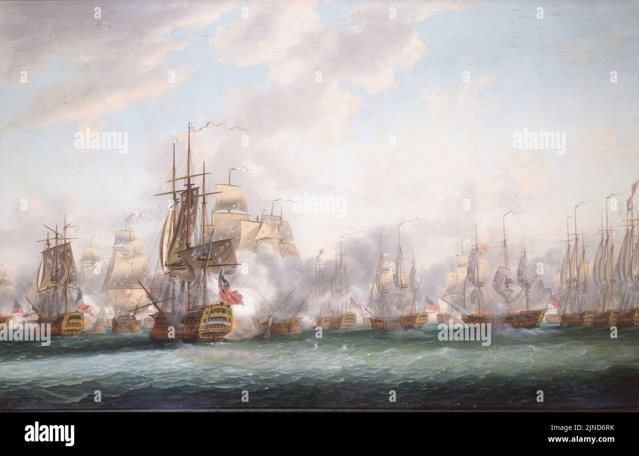 Battle of the saints, 12 april 1782 hi-res stock photography and images ...