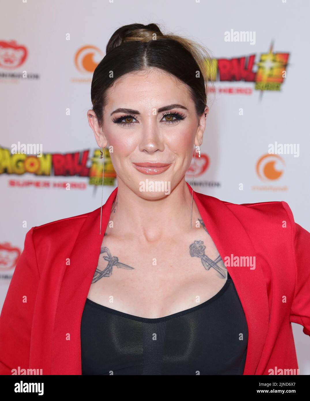 Los Angeles, USA. 10th Aug, 2022. Megan Anderson arrives at The North American red carpet ...
