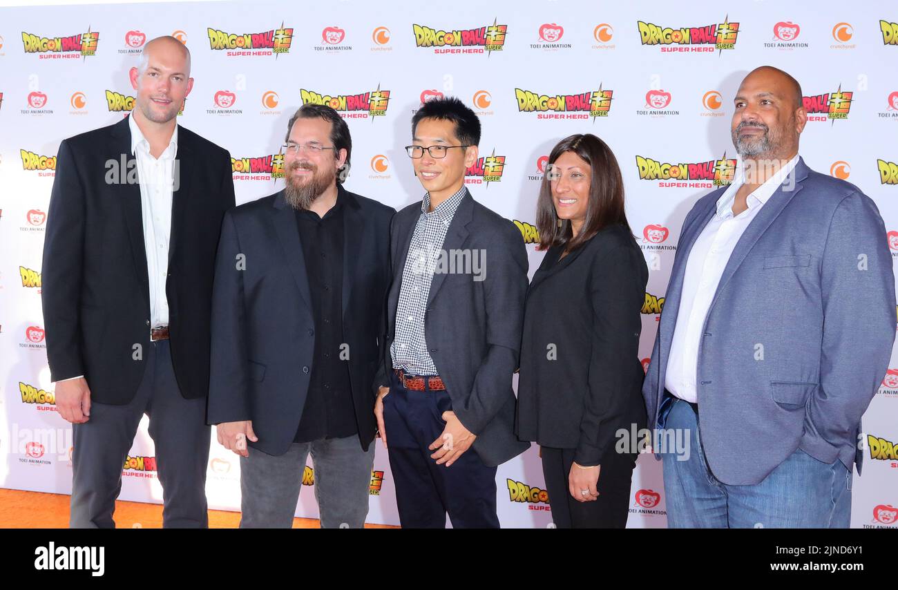 Los Angeles, USA. 10th Aug, 2022. Rahul Purini, Brady McCollum, Mitchel ...