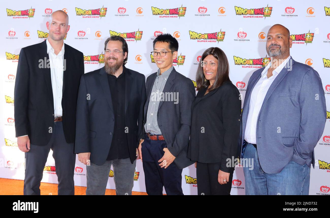 Los Angeles, USA. 10th Aug, 2022. Rahul Purini, Brady McCollum, Mitchel ...