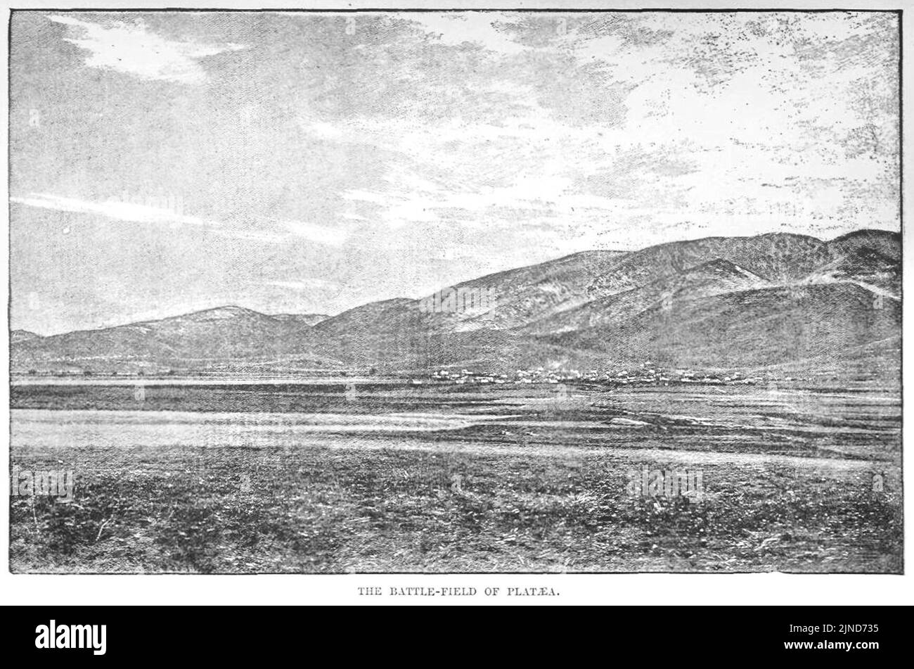 The Battlefield of Plataea Stock Photo - Alamy