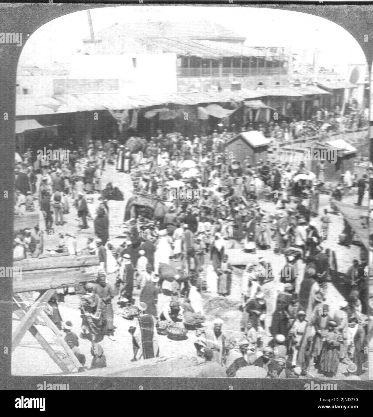 The Bazaar of Jaffa around 1880 (1 Stock Photo - Alamy