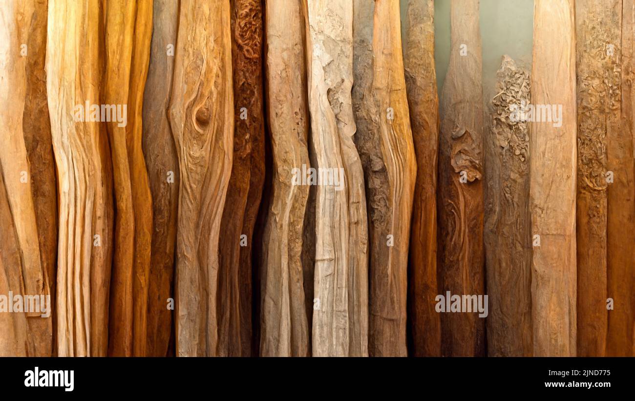 3D illustration Wooden texture background. Backdrop of wood planks ...